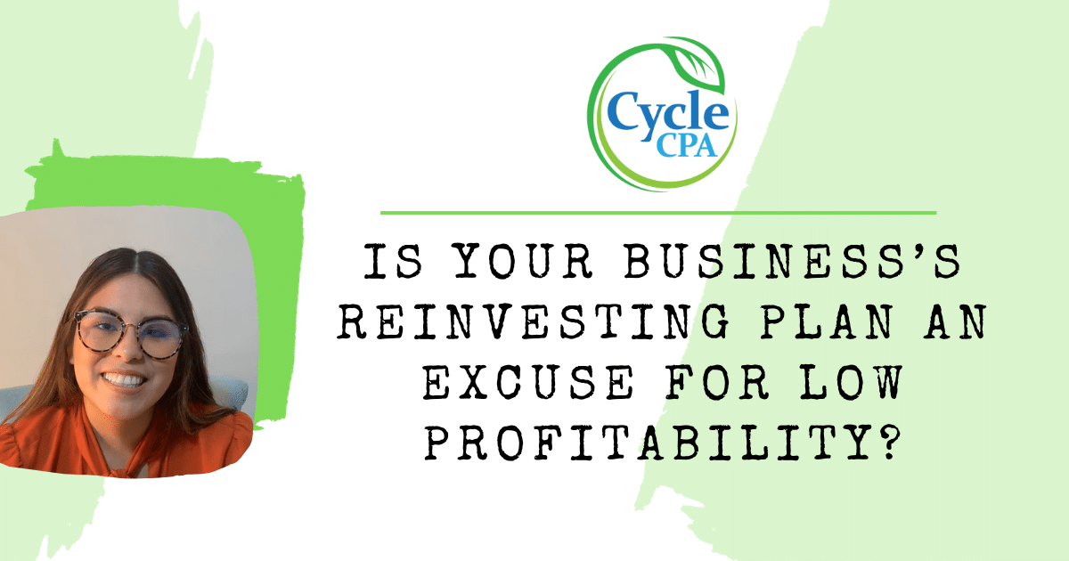 Is Your Business’s Reinvesting Plan An Excuse For Low Profitability?