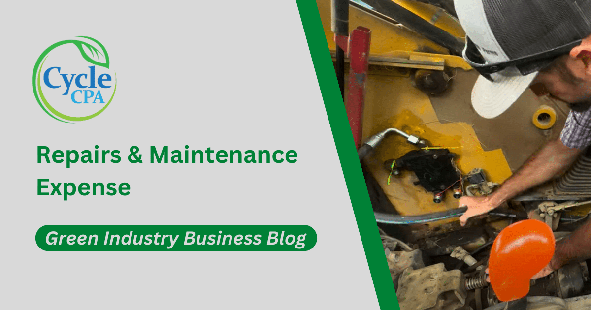 Repairs & Maintenance Expense